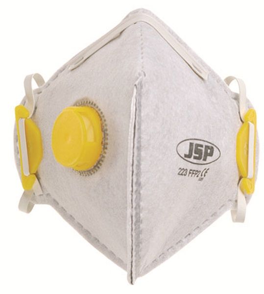 JSP Valved FFP2 Mask Odour Protection Coce 223 - Pack 10